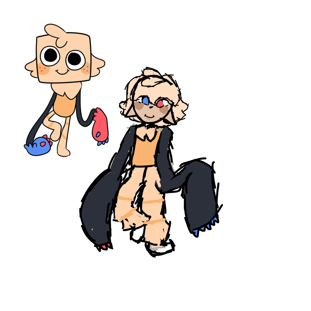 Goob as a Human or elf ig - ibisPaint