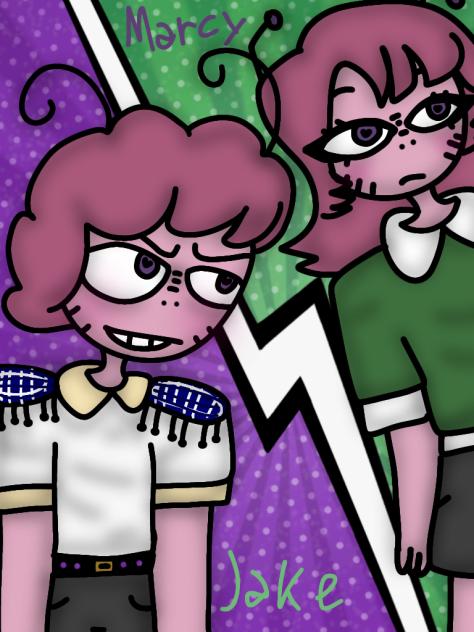 Marcy and Jake(brother) - ibisPaint