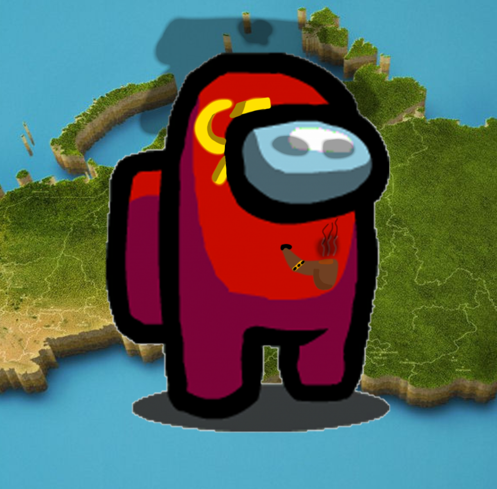 Among us Soviet union - ibisPaint