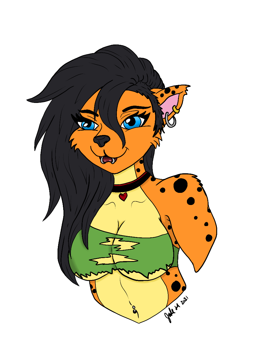 Feline Woman - ibisPaint