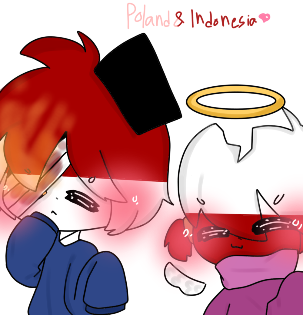 Poland & Indonesia - ibisPaint