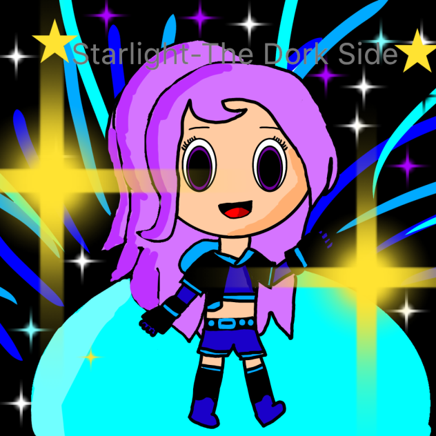 Starlight-the dork side - Speedpaint - ibisPaint