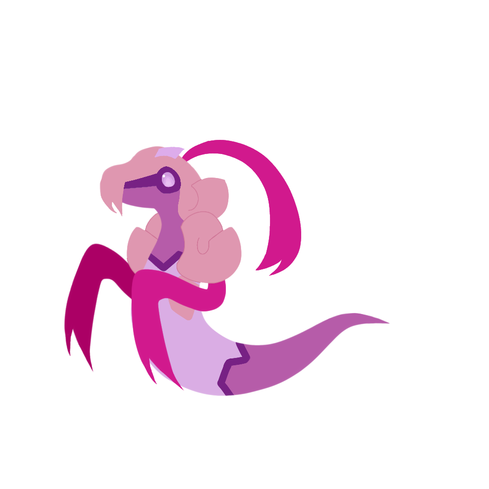 Pink Samuring - Monsters of Etheria - ibisPaint