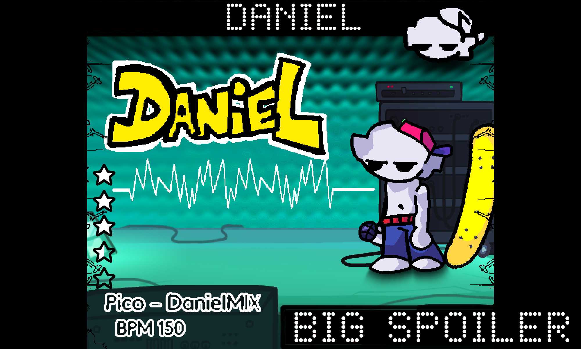FNF SKATEMIXS - Daniel pico mix (SPOILER - ibisPaint