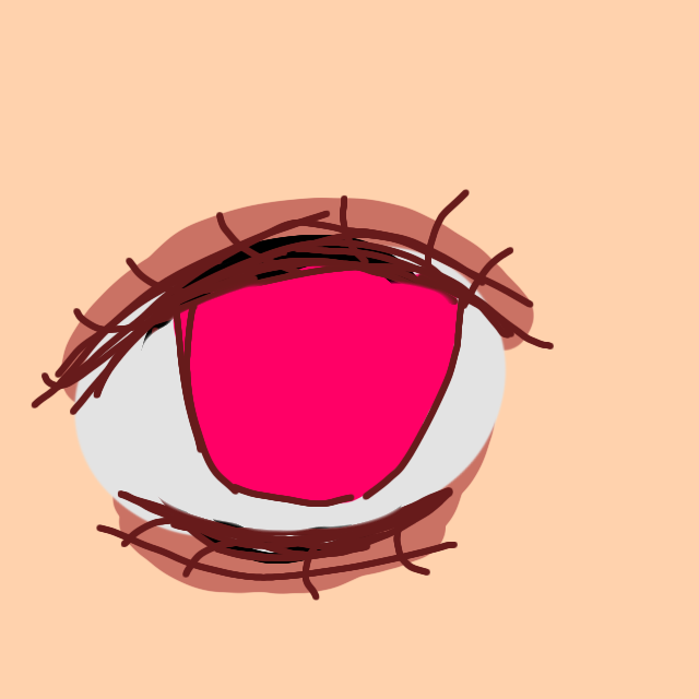 eye blinking wip - ibisPaint