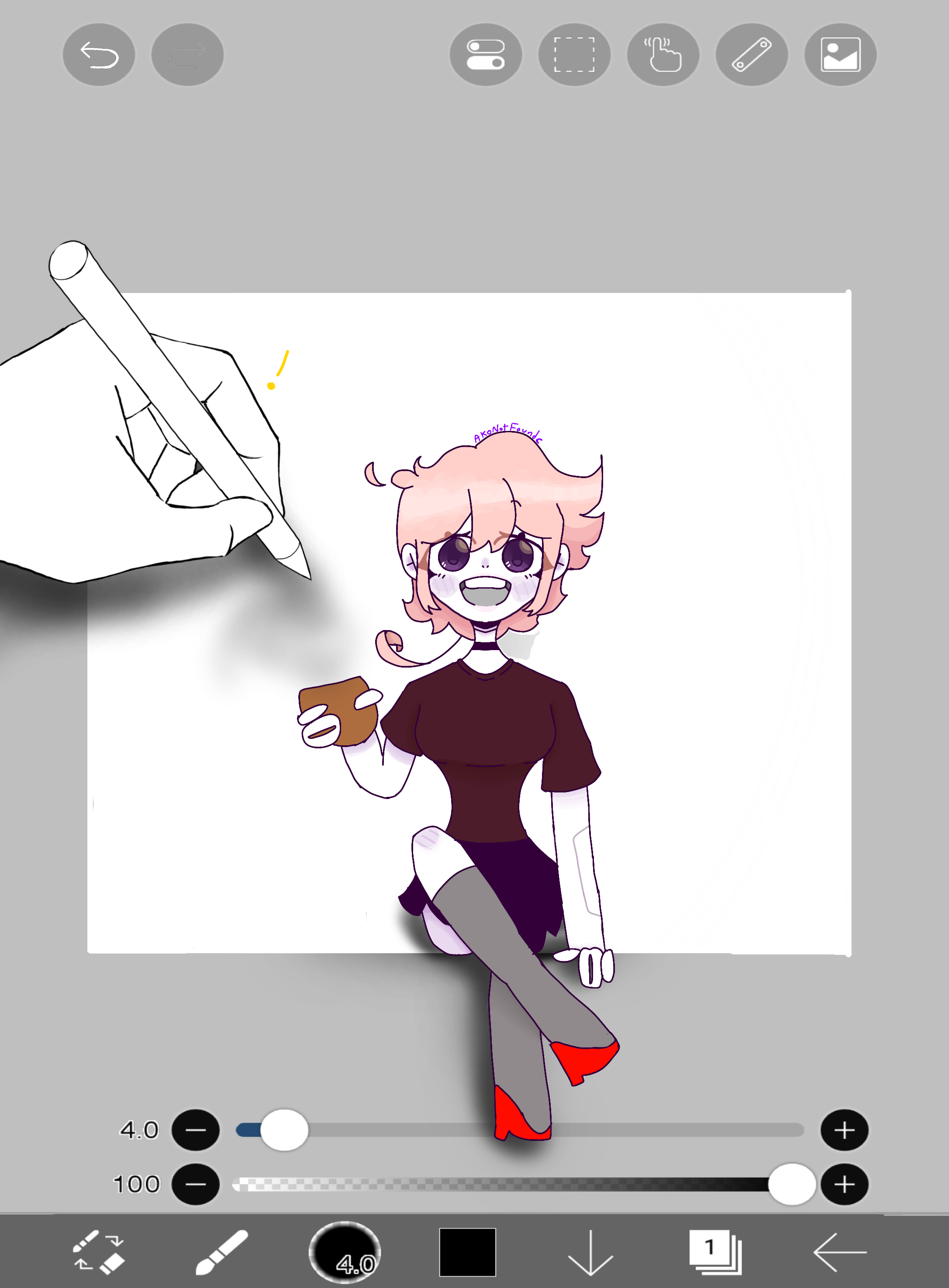 ''Hey YN welcome back I made tea.'' - ibisPaint