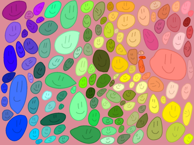 Smiley faces - ibisPaint