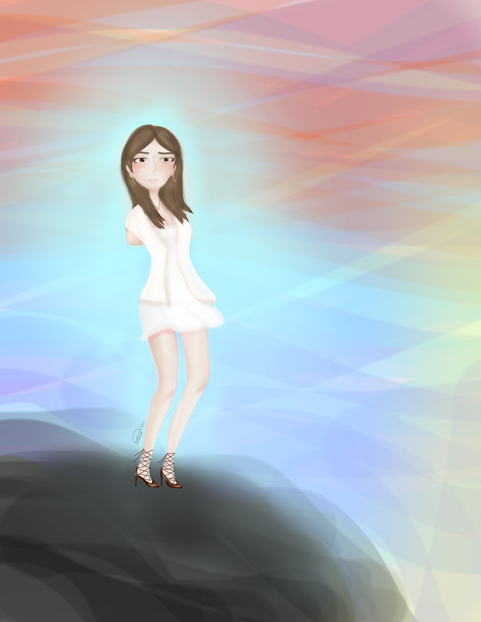 about to fall - ibisPaint