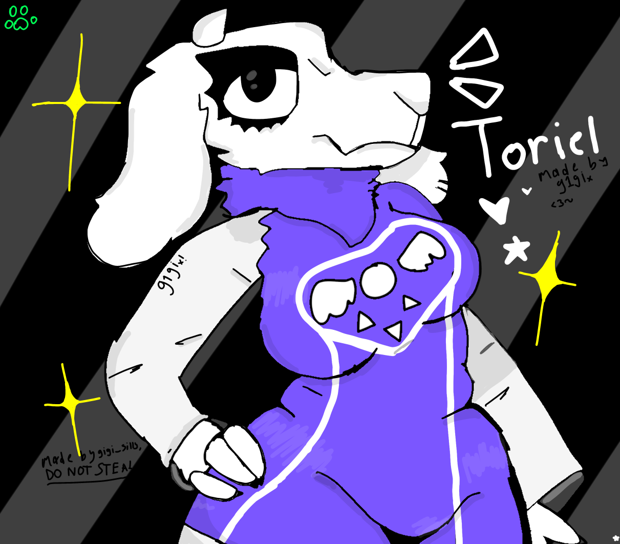 my stupid child toriel (undertale) - ibisPaint
