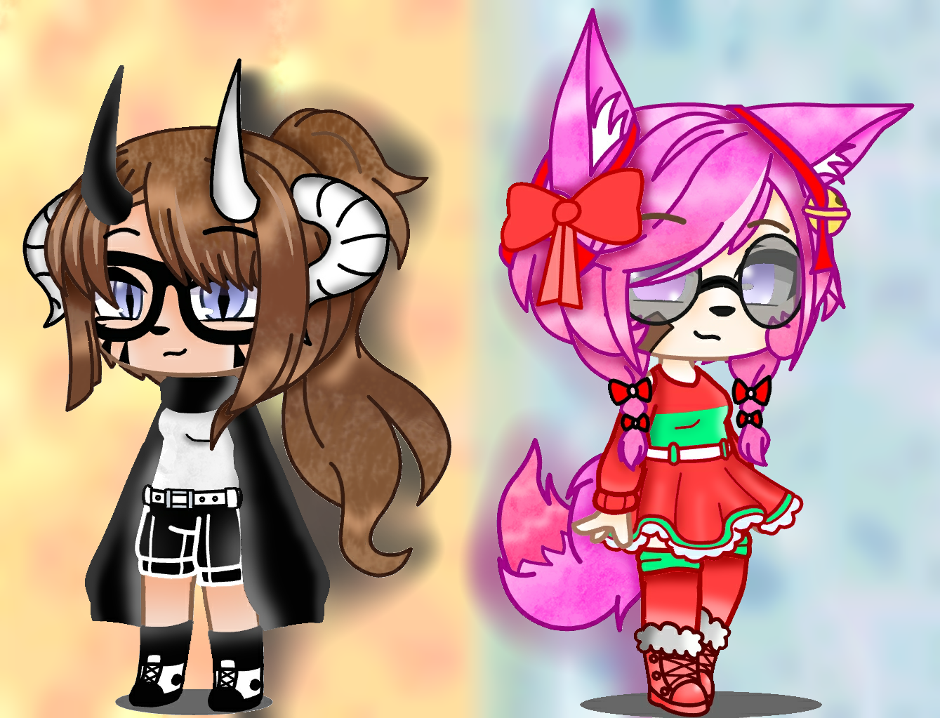 Me and Sarah - ibisPaint