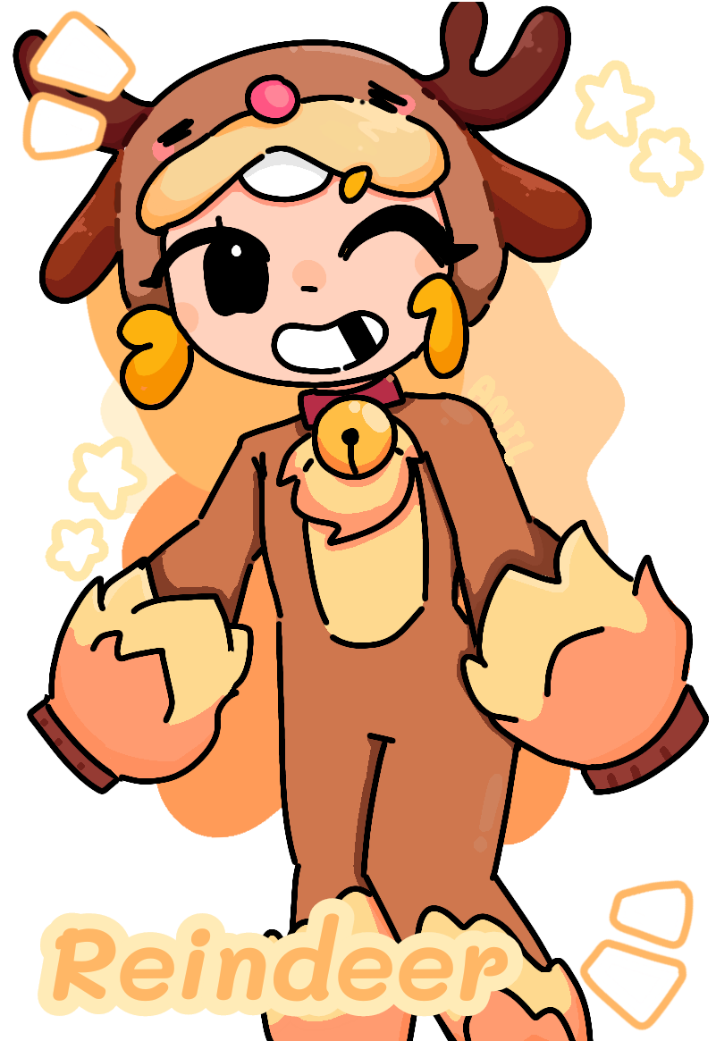 Reindeer girl - ibisPaint