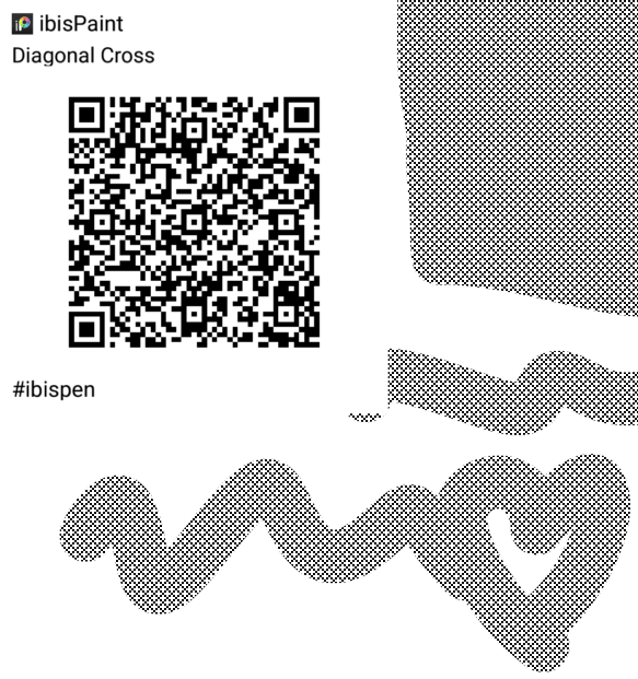 diagonal cross brush - ibisPaint