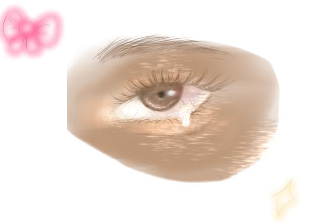 random eye drawing😖😛 - ibisPaint