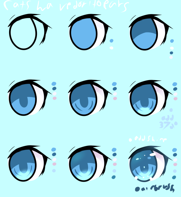 Eye tutorial - ibisPaint