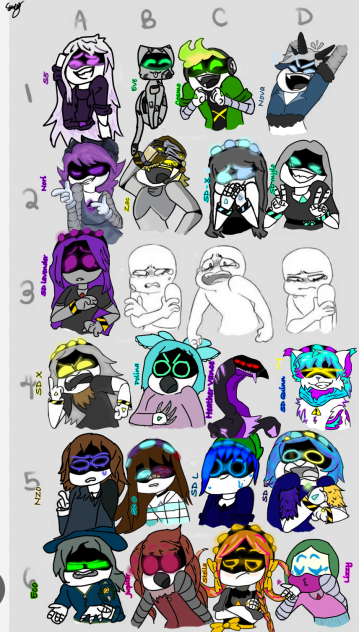 Murder drones collab read description - ibisPaint