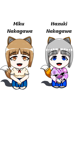 Kanagawa Sisters (Chibi Version) - ibisPaint