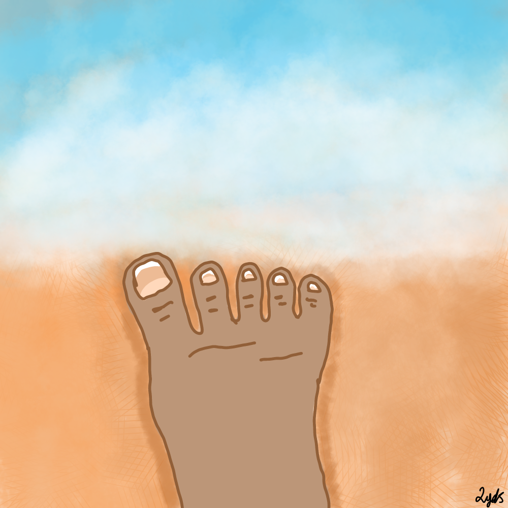 beaches and feet’s - ibisPaint