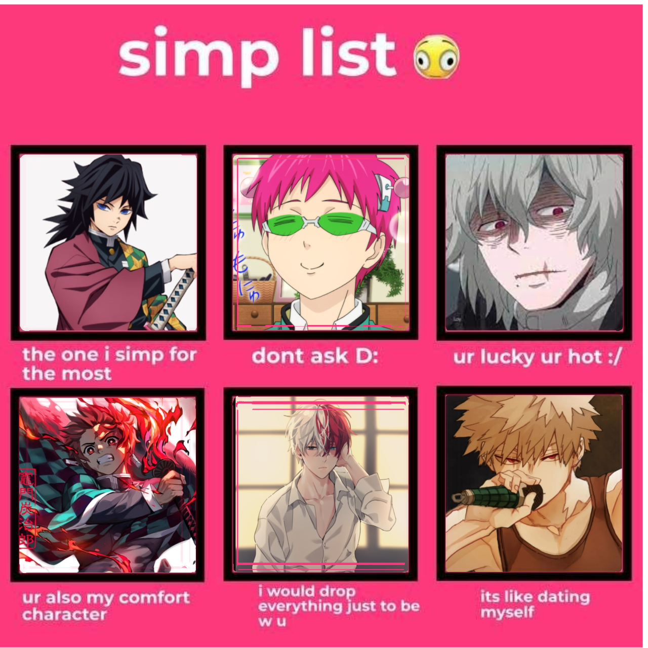 simp list couse yes - ibisPaint