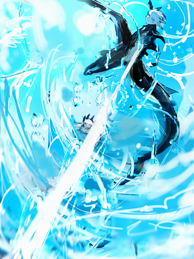 Water shot - ibisPaint