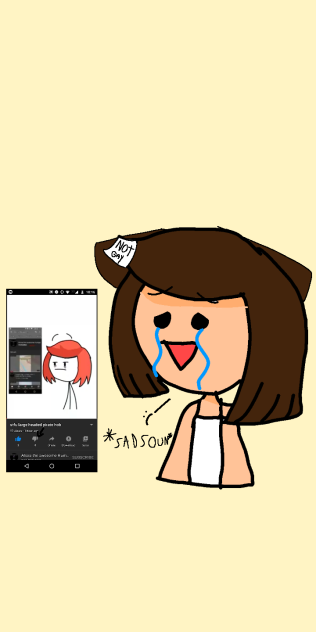 i am SO sad that I was acting SUS - ibisPaint