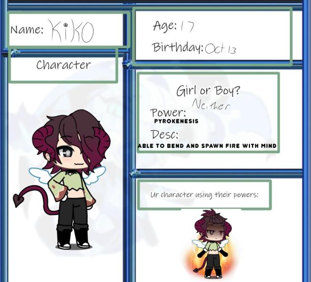 character sheet - ibisPaint