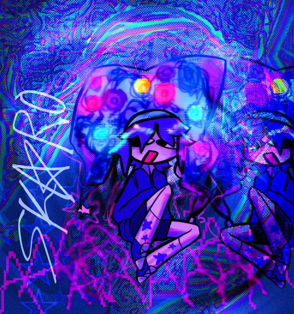 Evil screaming - ibisPaint