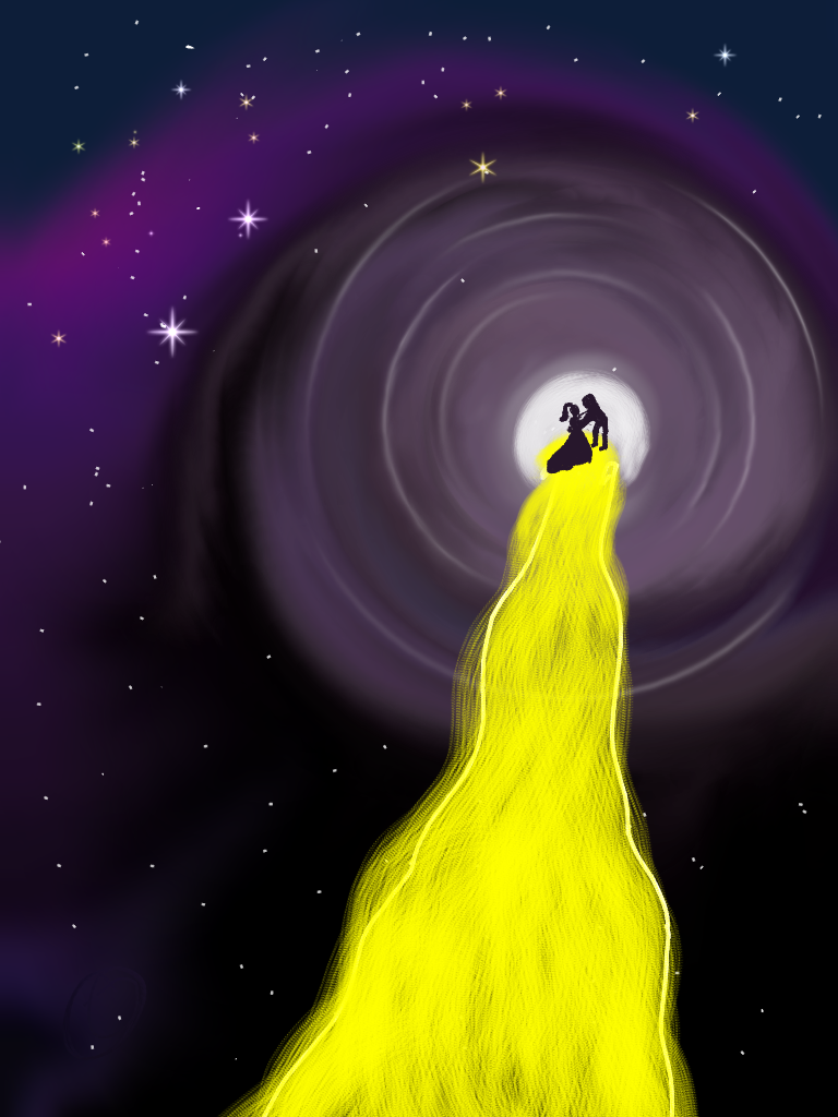 The cosmic Ray - ibisPaint