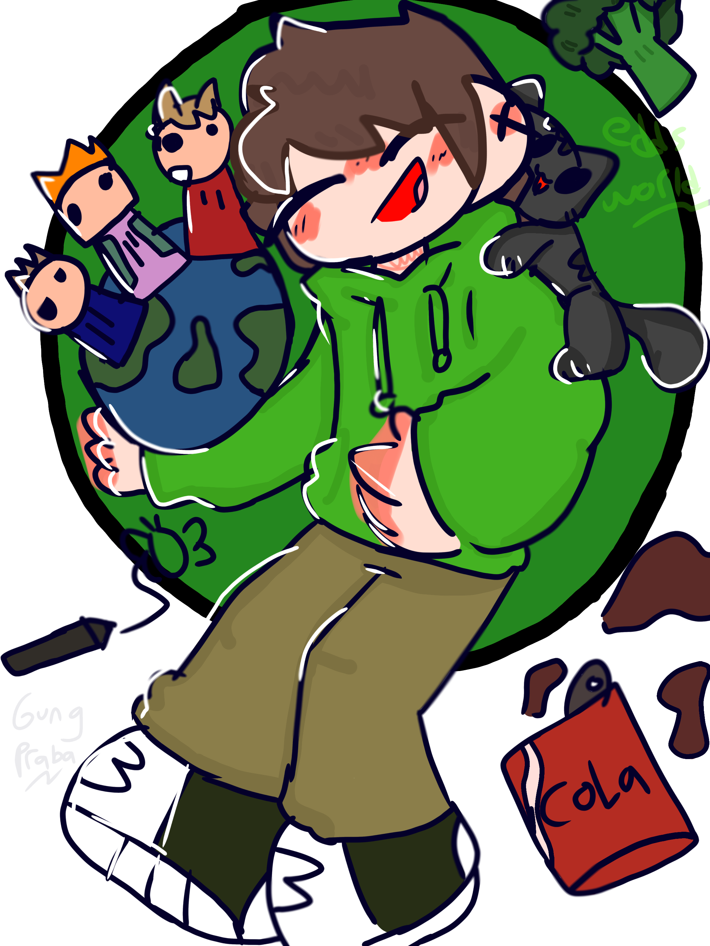 eddsworld ( ╹ ╹ ) - ibisPaint