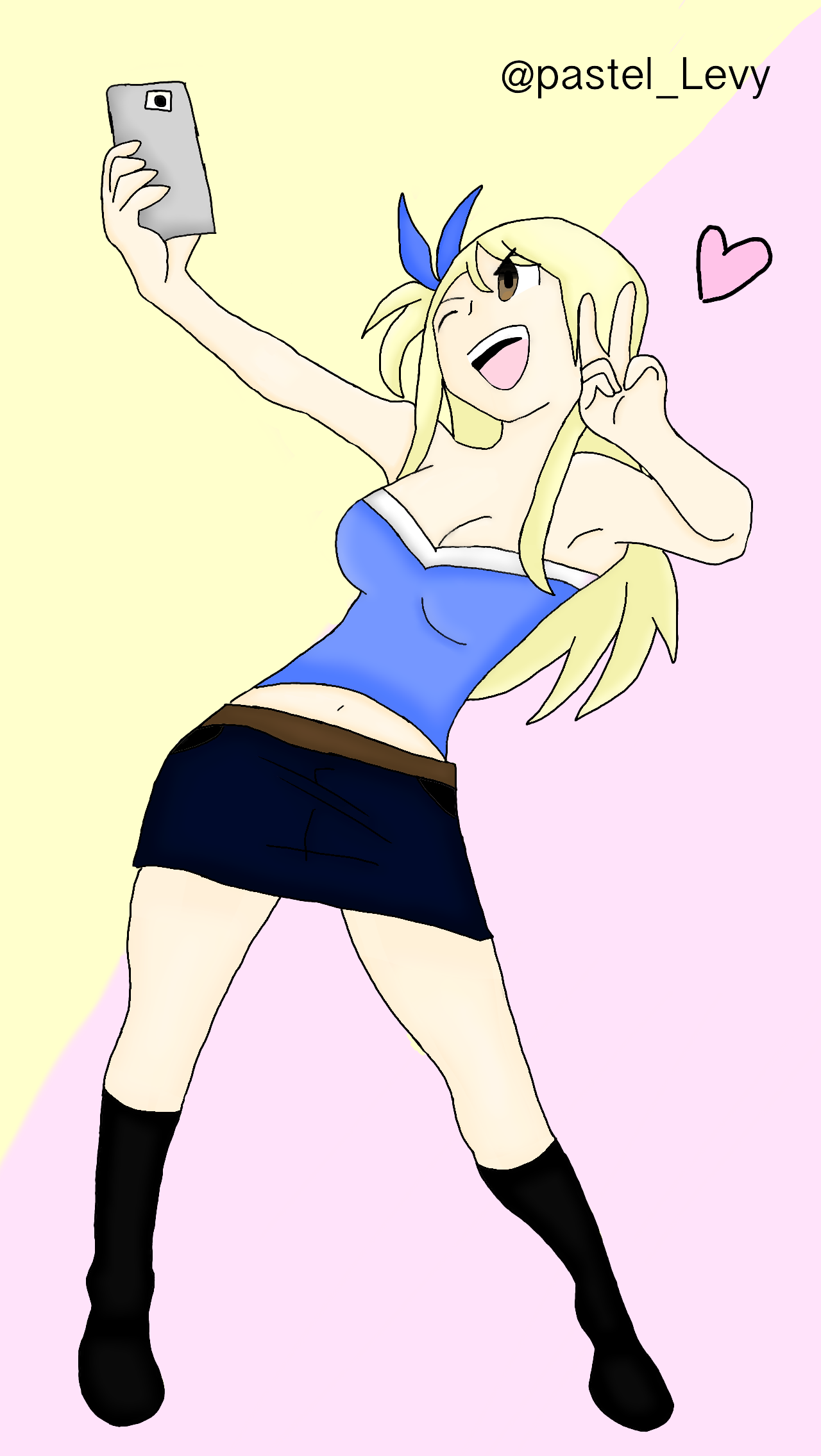 Lucy Heartfilia - ibisPaint