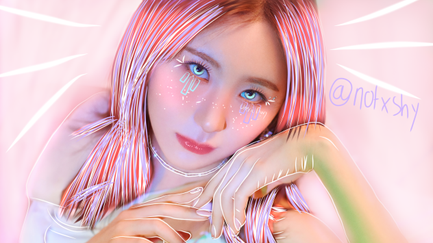 IZONE Oneric Diary Chaeyeon Edit - ibisPaint