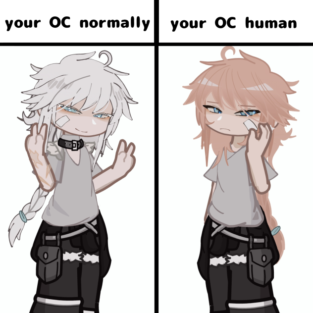 Ur OC normally - ur OC human - ibisPaint