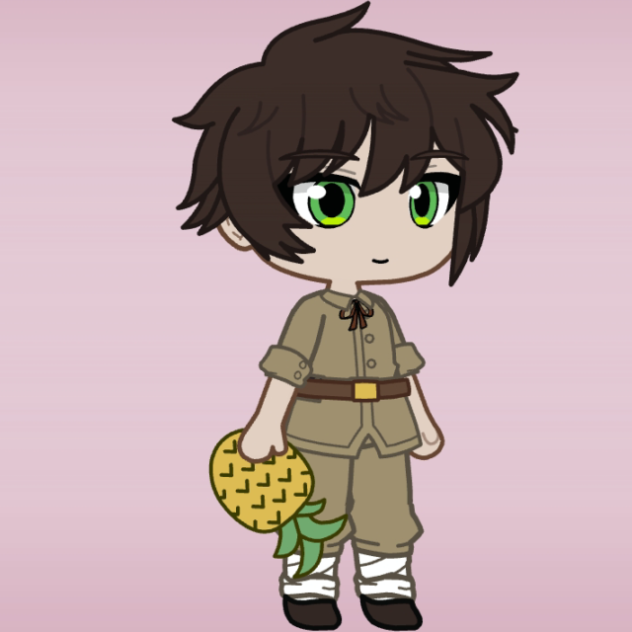 Spain eats pineapple - ibisPaint
