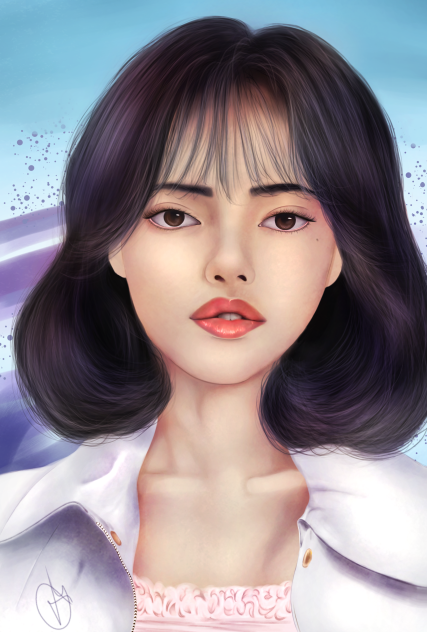 LiSa BlackPink Portrait - ibisPaint