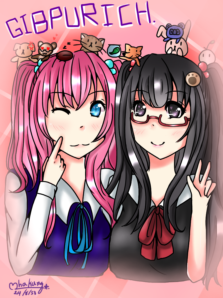 [Speed paint]The twin gibpuri -Mhakung- - ibisPaint