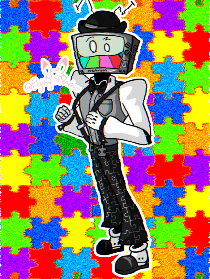 Mr. Puzzles 📺🧩 - ibisPaint