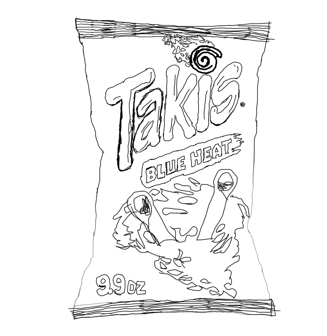 Takis tracing incident - ibisPaint