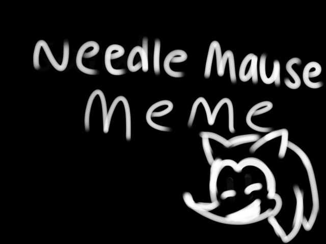 needle mouse meme - ibisPaint