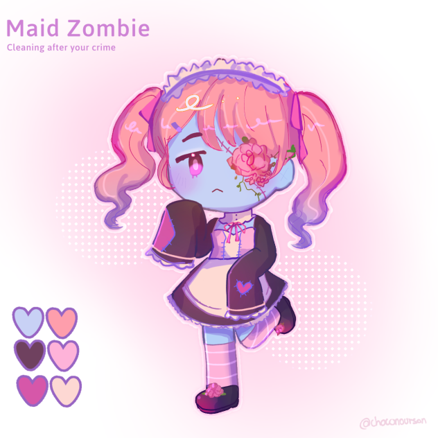 Maid zombie - ibisPaint