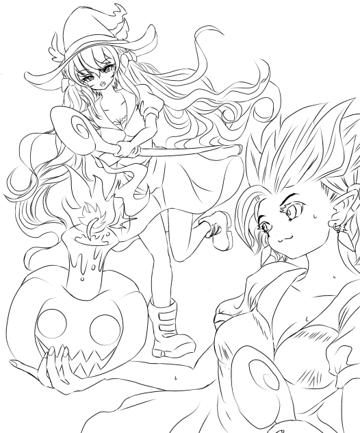 無題605 線画 - ibisPaint