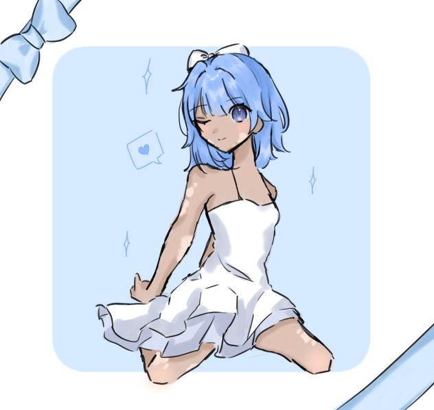 My Blue DTIYS entry!! - ibisPaint