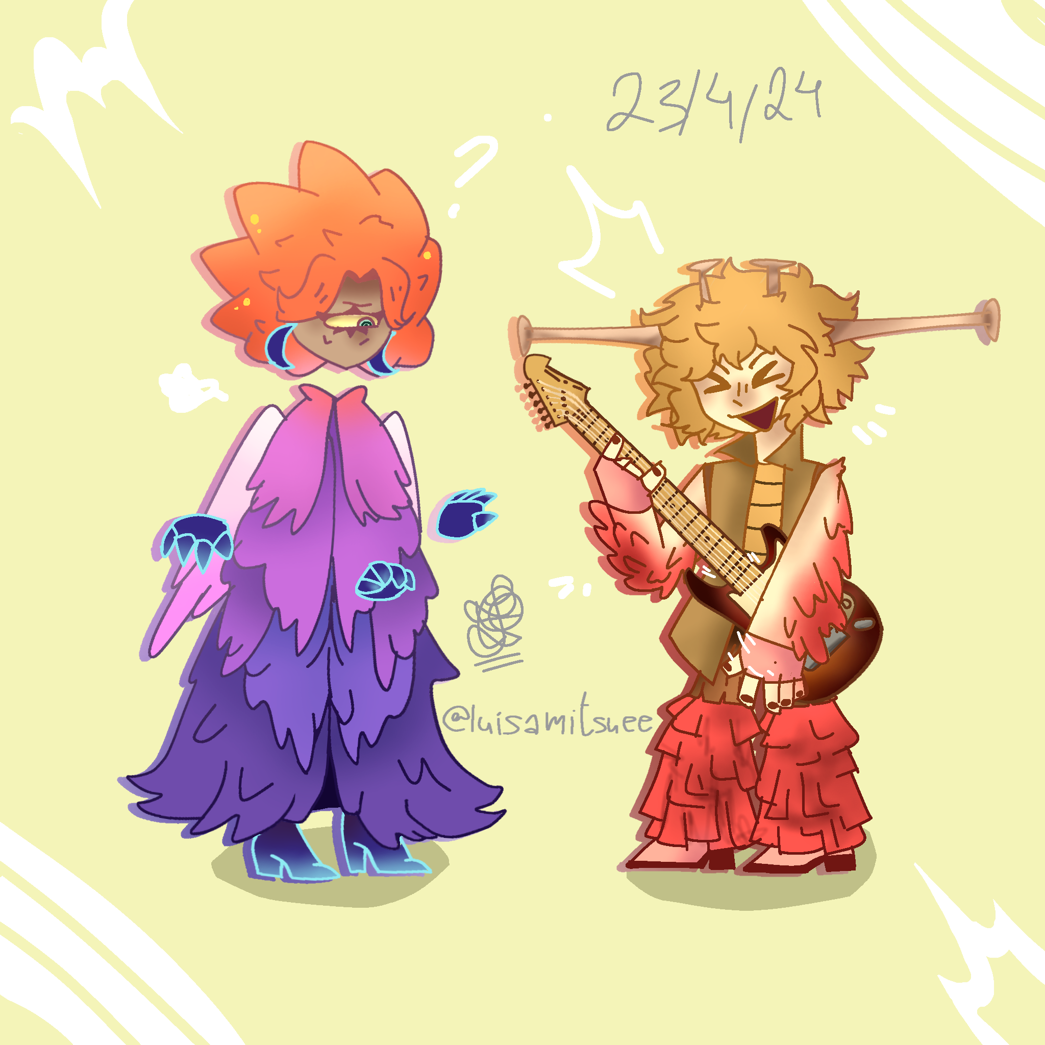 piplash and auglur(My Singing Monsters) - ibisPaint