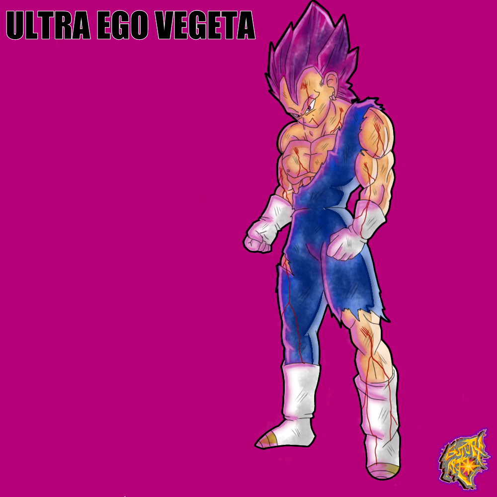 - ULTRA EGO VEGETA REDRAW CHALLENGE - - ibisPaint