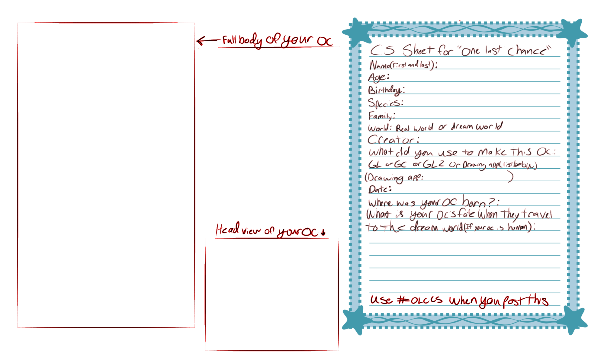 CS SHEET FOR One Last Chance - ibisPaint