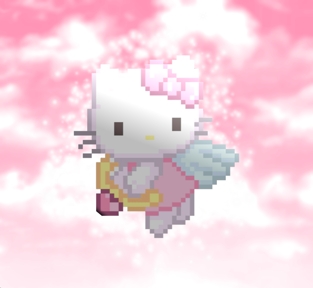 Angel hellokitty in the sky2 - ibisPaint