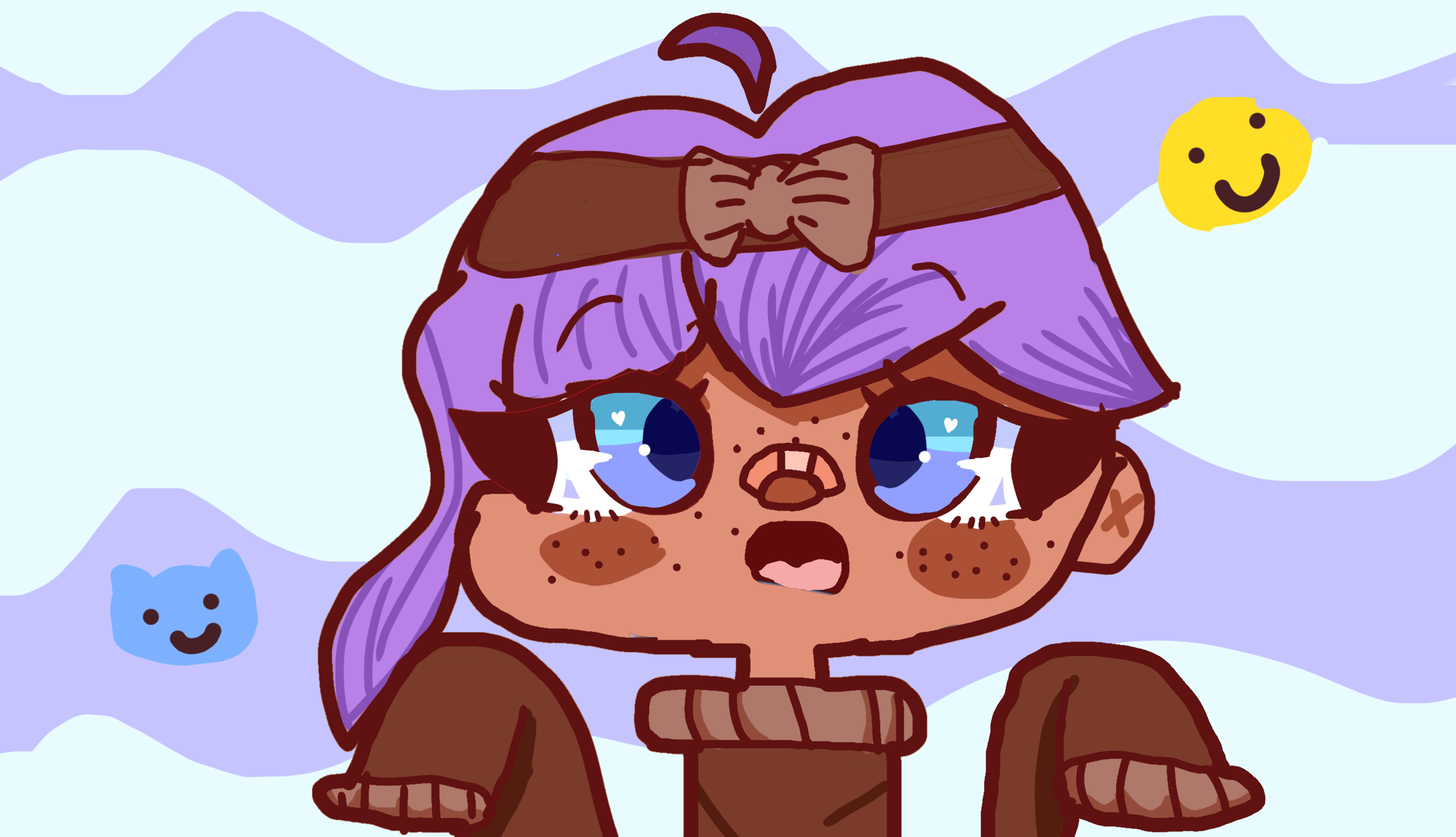 just trying different eye styles 😁 - ibisPaint