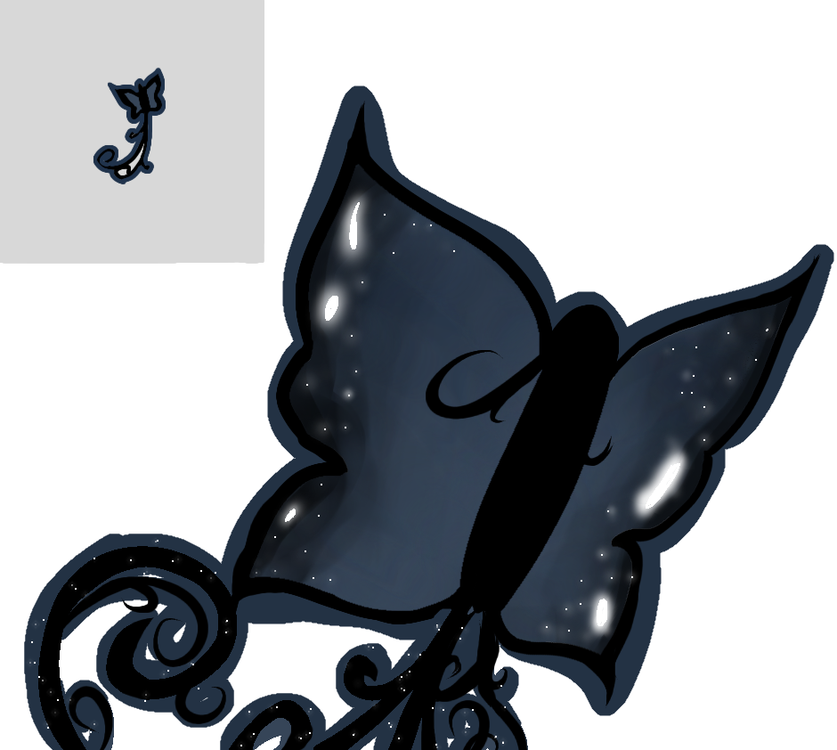 butterfly 💙 - ibisPaint