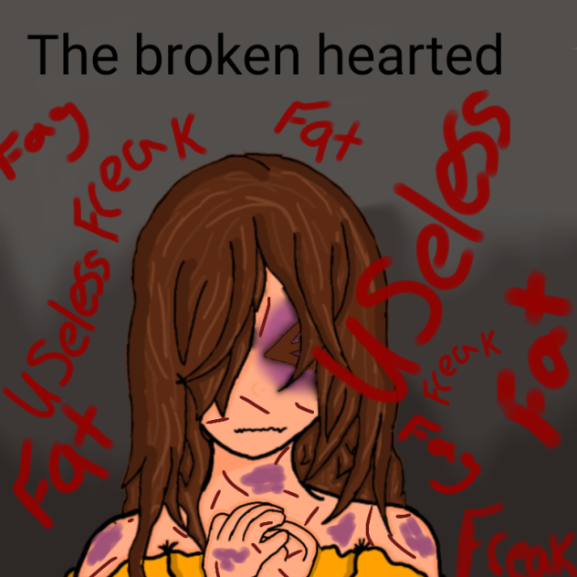 the broken hearted - ibisPaint