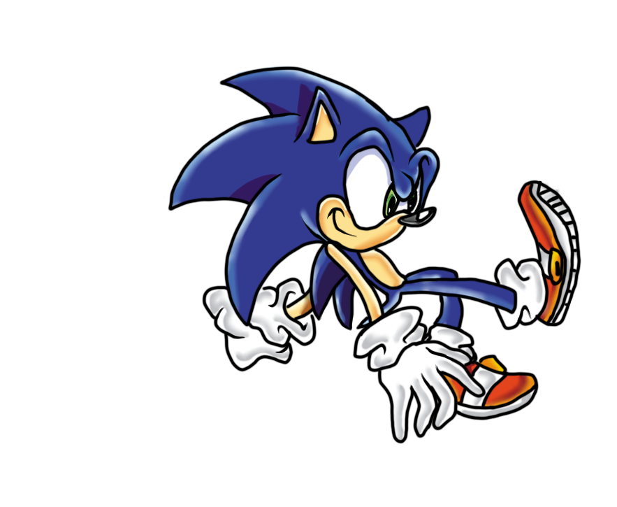 Sonic adventure 2 style - ibisPaint