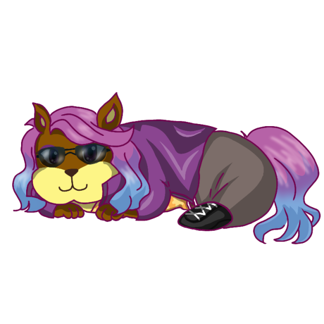 starlet the squirrel - ibisPaint