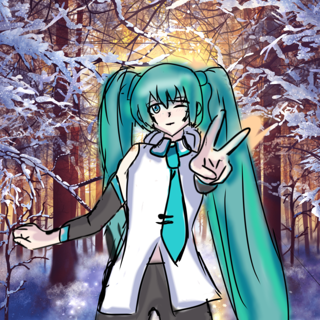 Hatsune Miku - ibisPaint